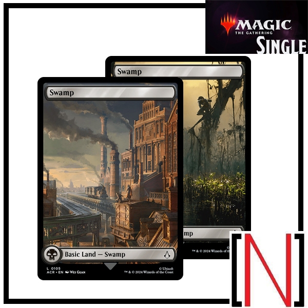 [MTG][Single][ACR] Swamp Basic Land Level [English] | Shopee Malaysia
