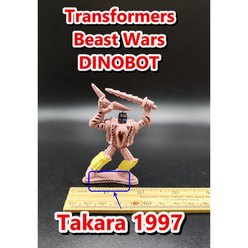 Transformers Beast Wars Mini Figure "DINOBOT" Old Mole Fair Tomy Takara ...