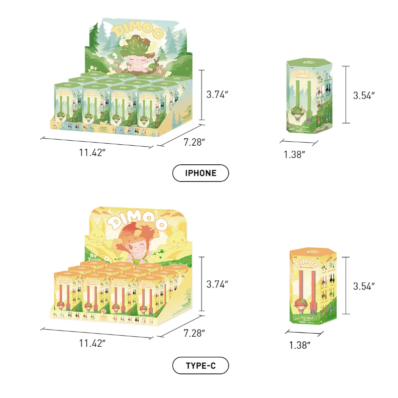 DIMOO By Your Side Series-Cable Blind Box | Shopee Malaysia