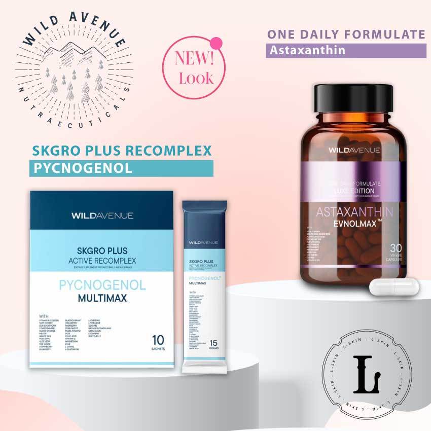 WILD AVENUE: ONE DAILY FORMULATE (30 Capsules)/SKGRO PLUS RECOMPLEX ...