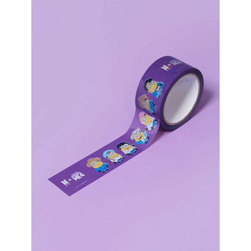 BTS x DM4 BT21 Despicable Me 4 Masking Tape Minion Minions | Shopee ...