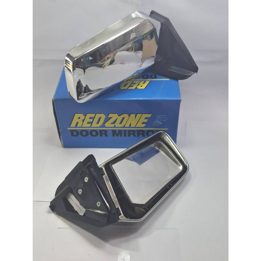 (1 Pair Chrome Plated Clamp Mirrors) For Nissan sunny130y Sunny 130 y ...