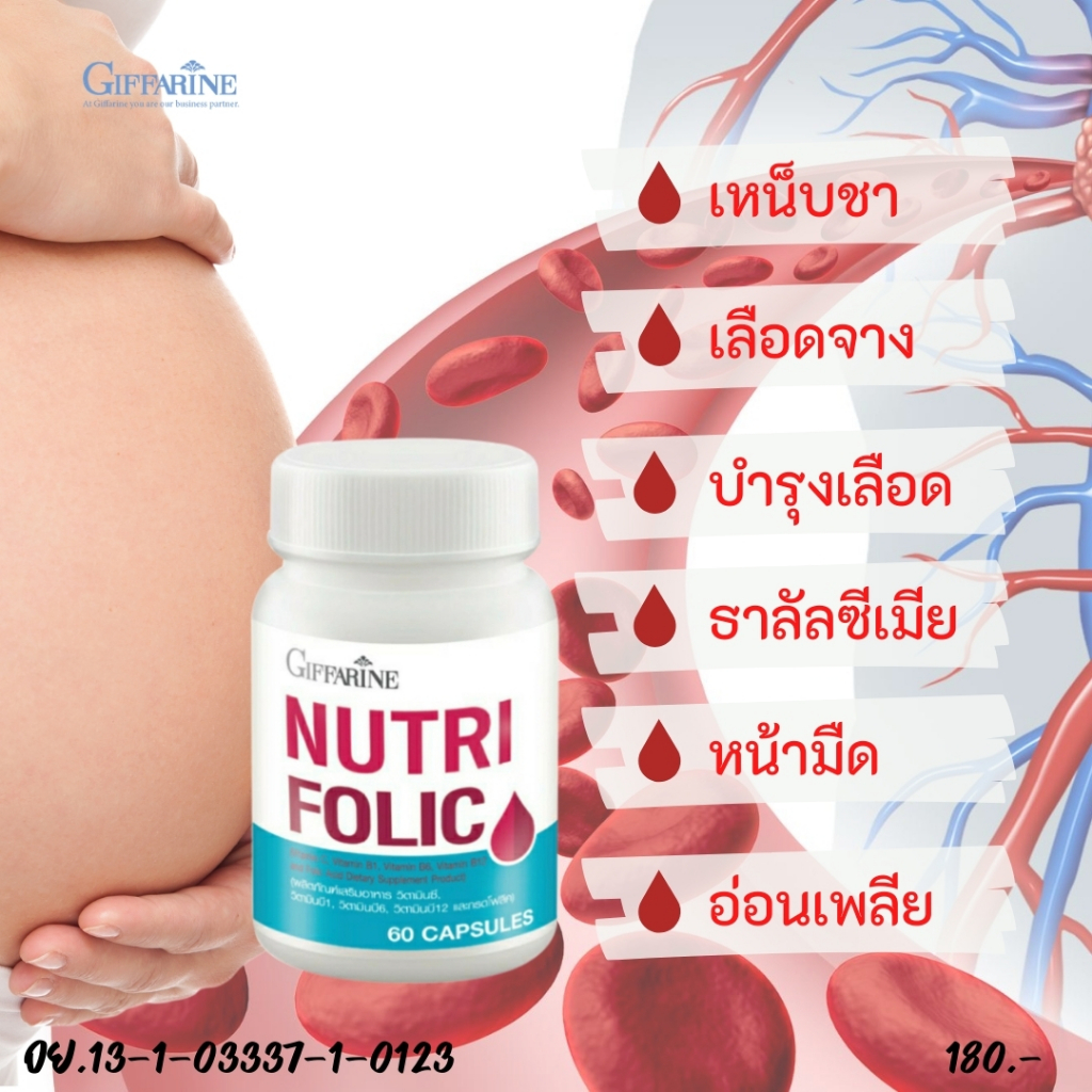 Nutrifolic Giffarine NUTRI FOLIC Is A Iron Supplement. Build Blood ...