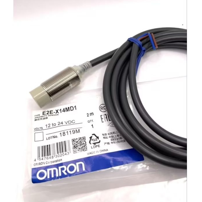 Proximity-E2E-X14MD1-Head M18-Output: No-2 Wire-12-24VDC-OMRON | Shopee Malaysia