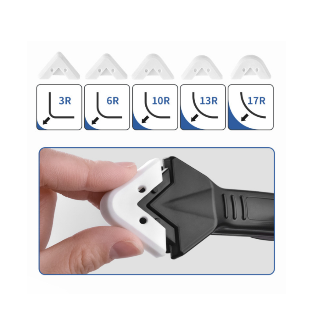 Caulking Scraping Tool Silicone Scraper 5 In 1 Digging Device Groove ...