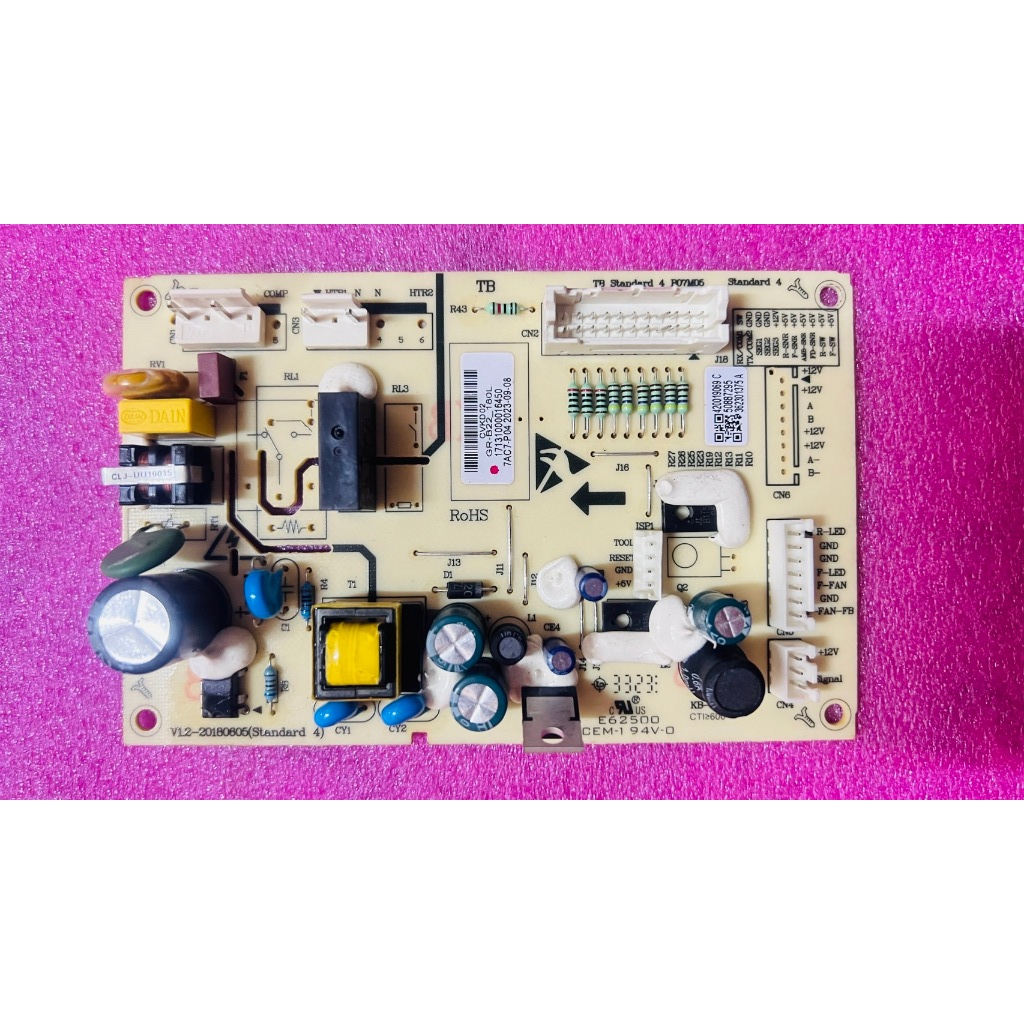 New Genuine Center Pick Up Refrigerator Board TOSHIBA Circuit Model GR-B22 Part No ...