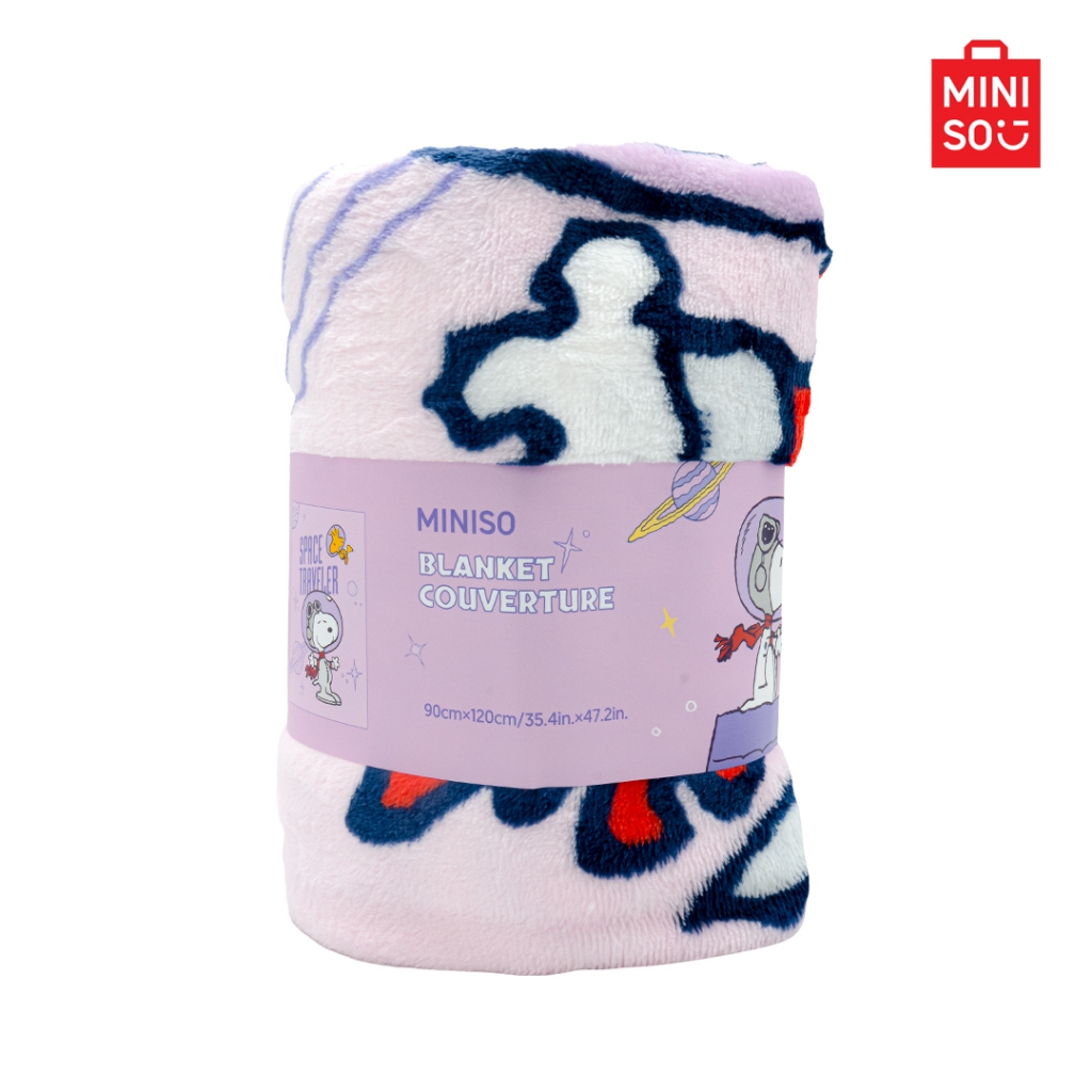 MINISO Cover Blanket Printed Snoopy the Little Space Explorer ...