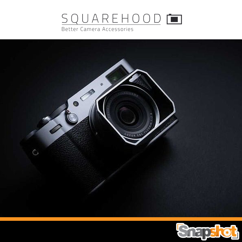 Squarehood Fujifilm X100V/X100VI Lens Hood Model V For X100V/X100VI ...