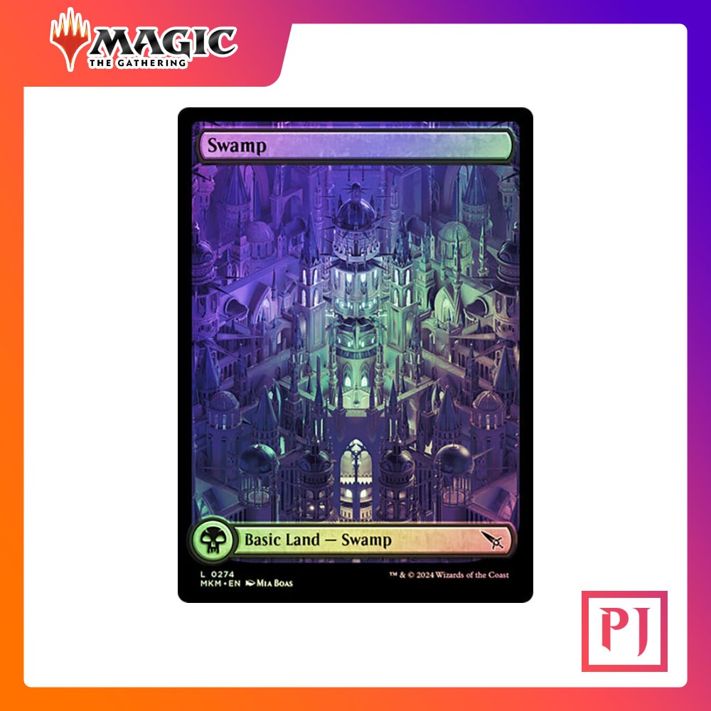 [MTG] Swamp (274) (Full Art) [MKM] [LAND] [COMMON] [FOIL] [ENG] (Magic ...