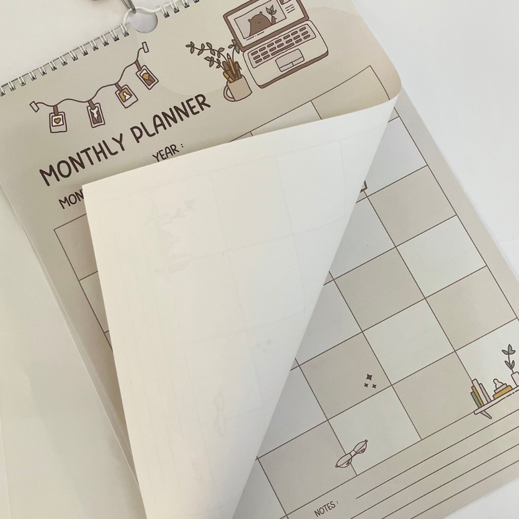 Planner A3 2025 Poster Calendar Wall 2568 DIY | Shopee Malaysia