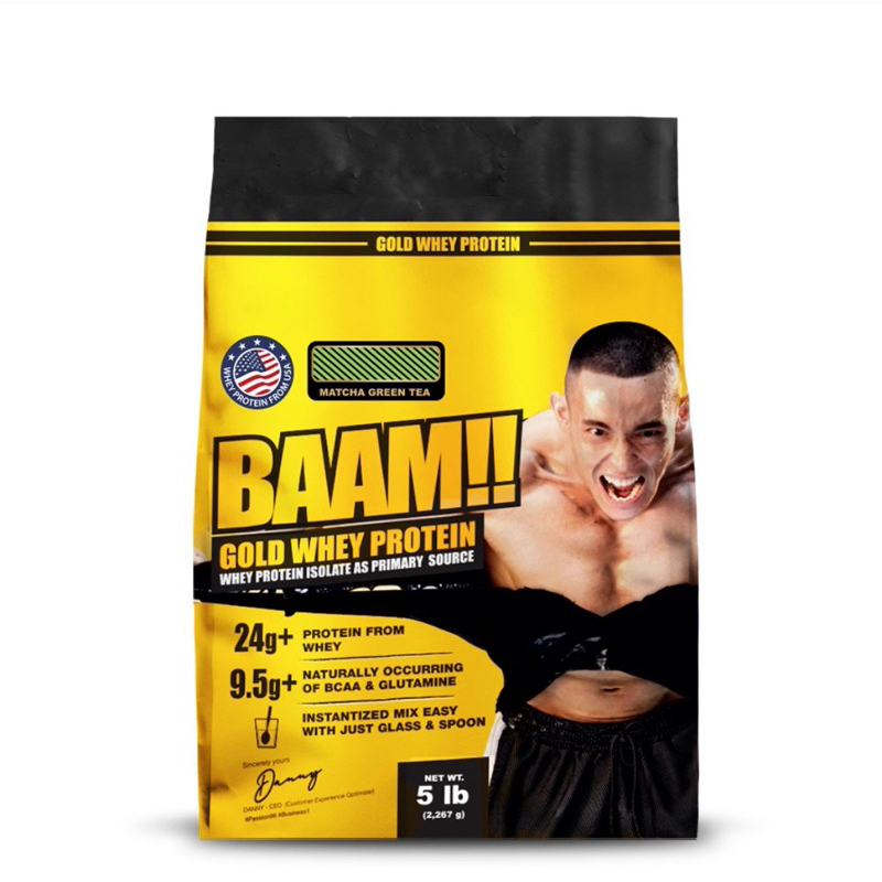 BAAM!! GOLD WHEY PROTEIN Reduce Fat Increase Muscle Isolate Special ...