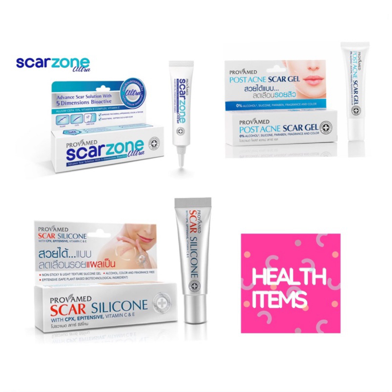 Provamed Scar Silicone/ScarZone Ultra/post acne | Shopee Malaysia