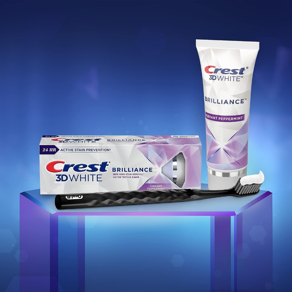 CREST 3D WHITE Iance TOOTHPASTE + ADVANCED STAIN PROTECTION | Shopee ...