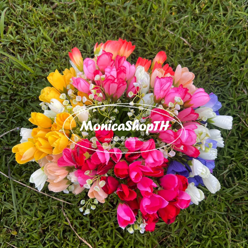 monica Artificial Flowers Fake Code no.014 (Get 12 Bouquets In The ...