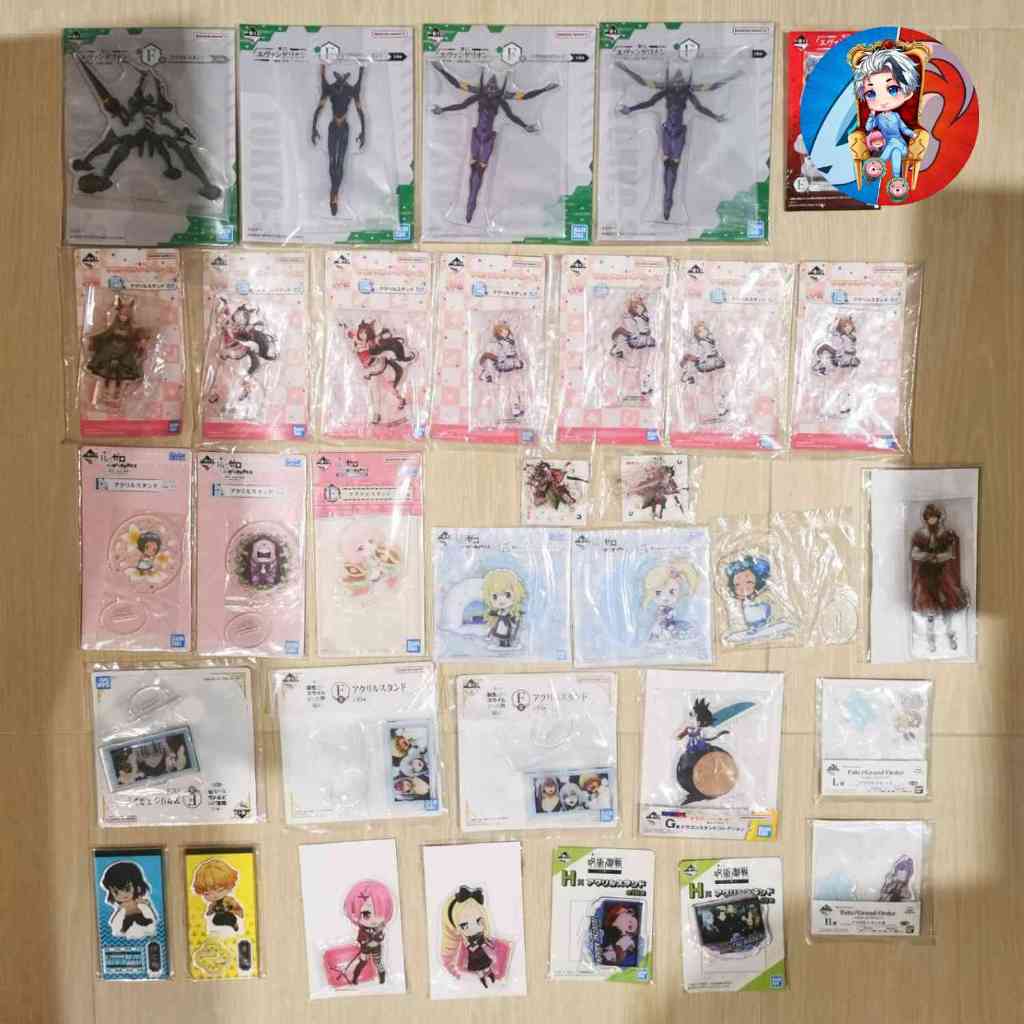 Standy Anime Set 2 [Authorized] Acrylic Evangelion spy x family RezeO ...