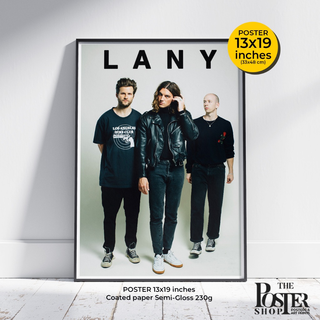 LANY Poster American Indie Pop Band From California Paul Jason Klein ...