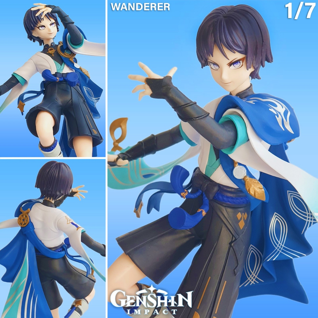 Figure Gashapon Genshin Impact Wanderer The Day Deres Wander 1/7 ...