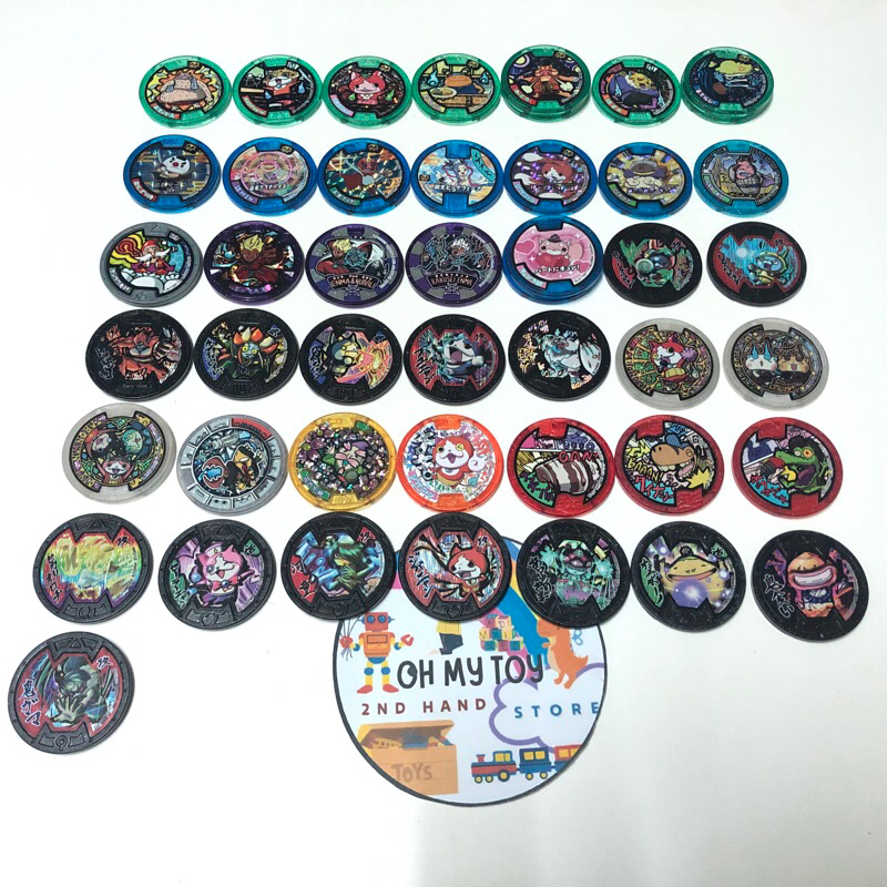 Yokai watch Coin Youkai Assorted Designs. | Shopee Malaysia