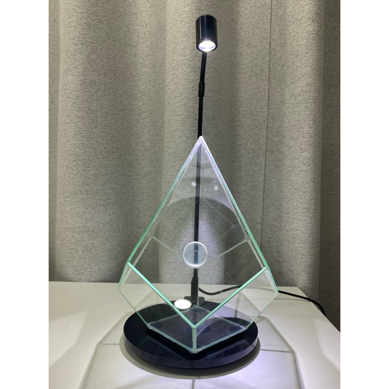 Geometric glass Jar (Pyramid terrarium) | Shopee Malaysia