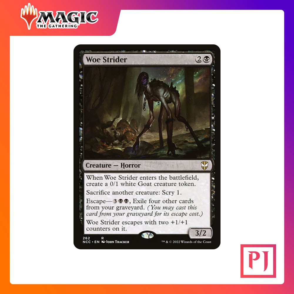 [MTG] Woe Strider [NCC] [BLACK] [RARE] [NORMAL] [ENG] (Magic Card/Magic ...