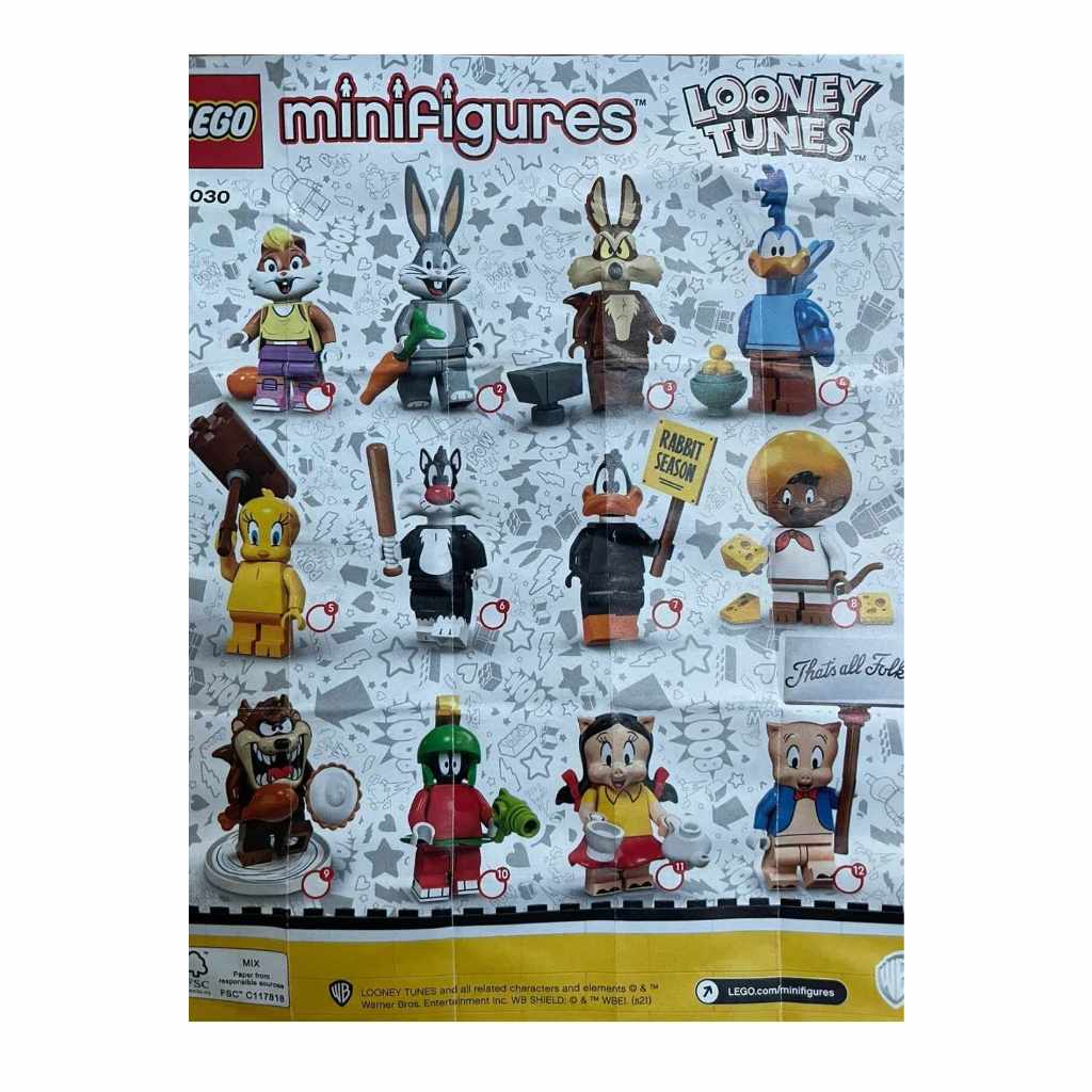 Lego Minifigure Looney Toons And Disney Separate New Styles Cut A Check ...