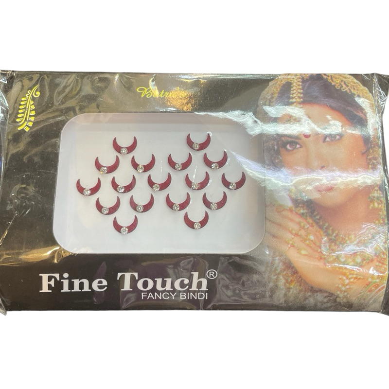 Indianraditional Bindi On Indian Forehead It Is A Sticker That Easy To ...