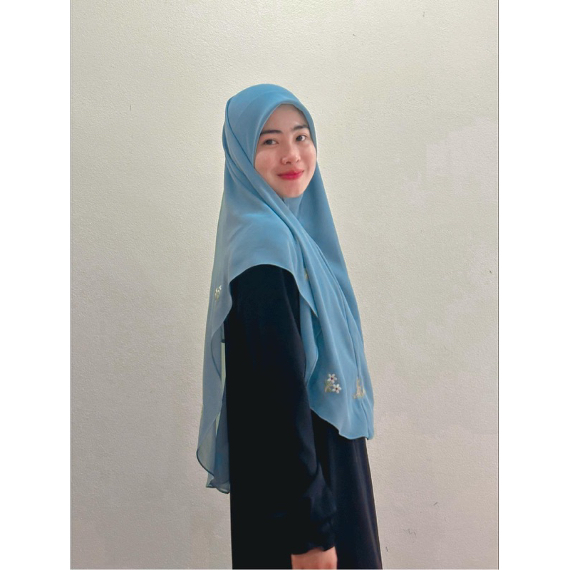 Chiffon Veil Fairy Models Fabric Short Face Long Back Brand Label (Not ...