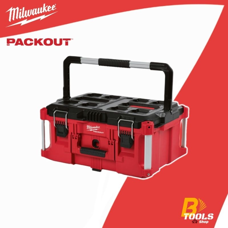 MILWAUKEE Large PACKOUT Handle Tool Box Model 48-22-8425 | Shopee Malaysia