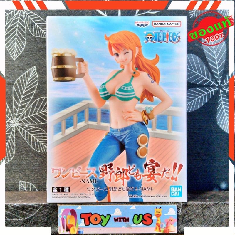 BANDAI FIGURE: ONE PIECE/- IT'S A BANQUET!!-NAMI / | Shopee Malaysia