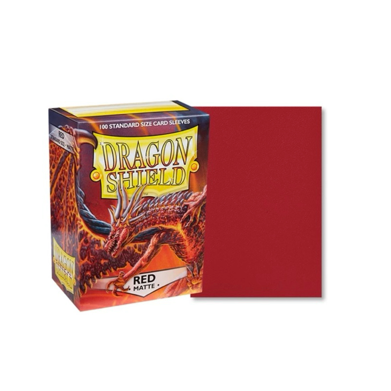 Dragon Shield [Red Tone] Matte Sleeves-Standard Size | Shopee Malaysia