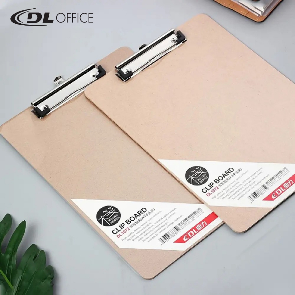 Wooden Clipboard A5/A4 Writing Mat MDF Model DL1071/DL1072 (1pc) | Shopee Malaysia
