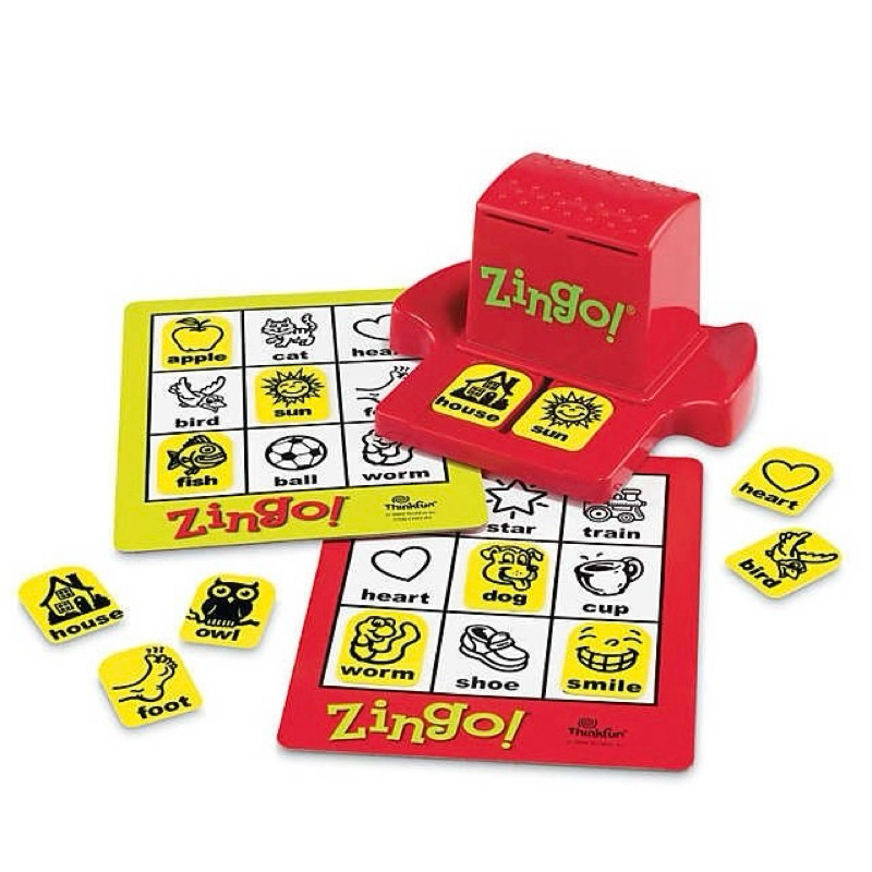 Zingo!! Bingo with Zing (Super Word Training Game) Is Plastic Not Paper ...