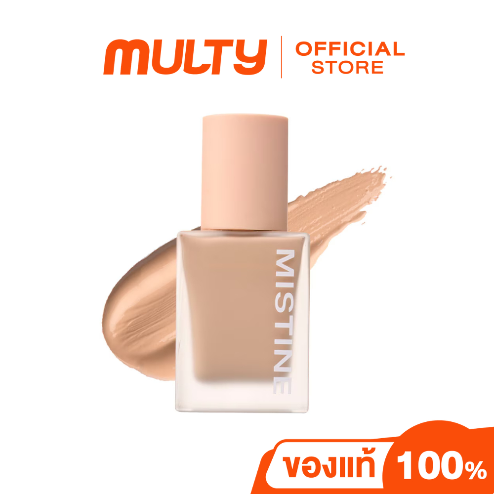 MISTINE Semi Matte Velvet Liquid Foundation SPF 50 PA+++ 35g | Shopee Malaysia