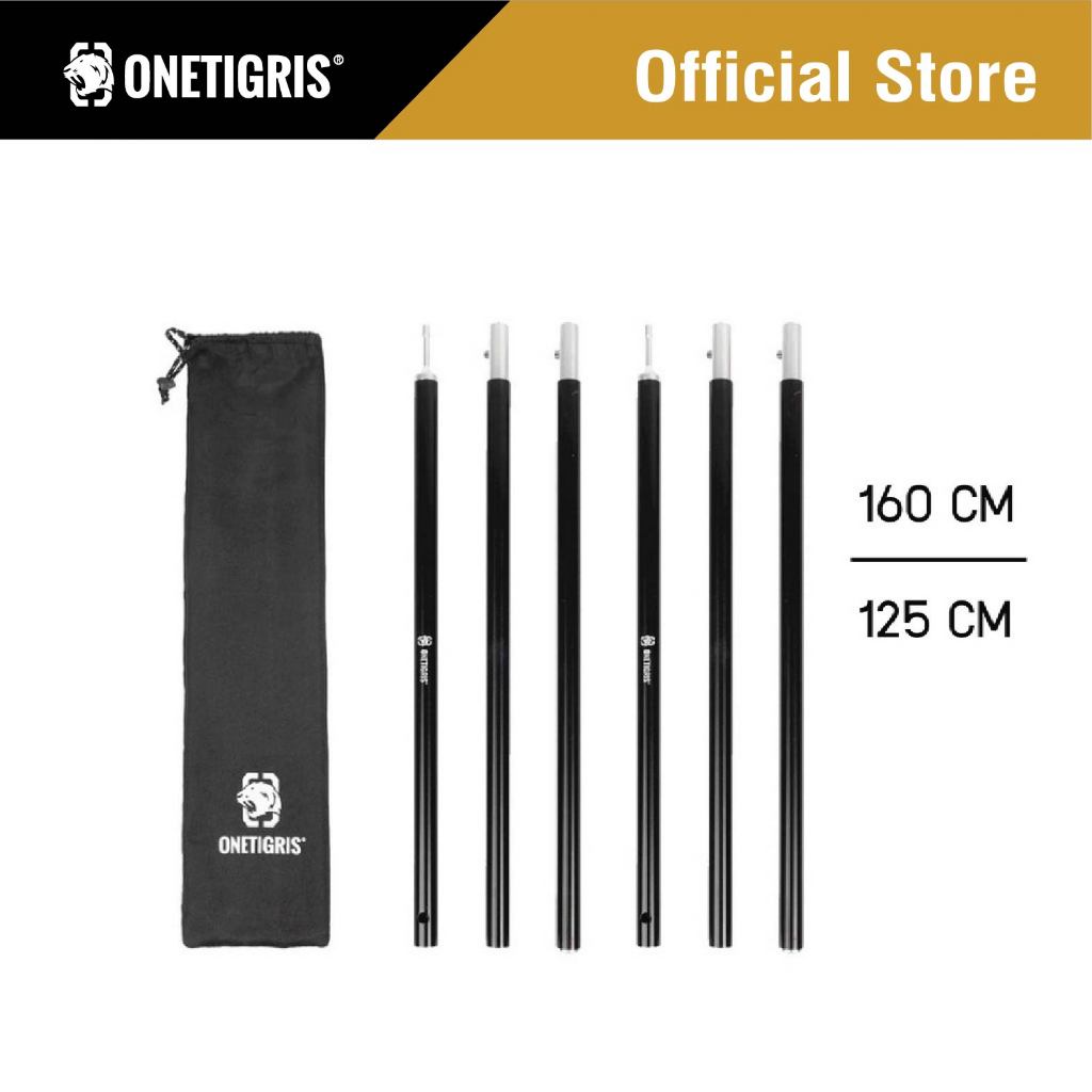OneTigris Tarp Poles Fly Sheet Pole Canvas Tent Reinforced Aluminum ...