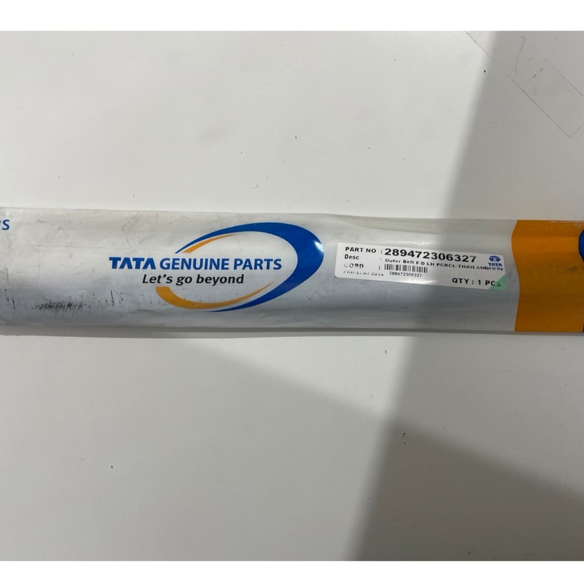 Tata Spare Parts Felt Glass Front Door Lh Outer Line Xenon No ...