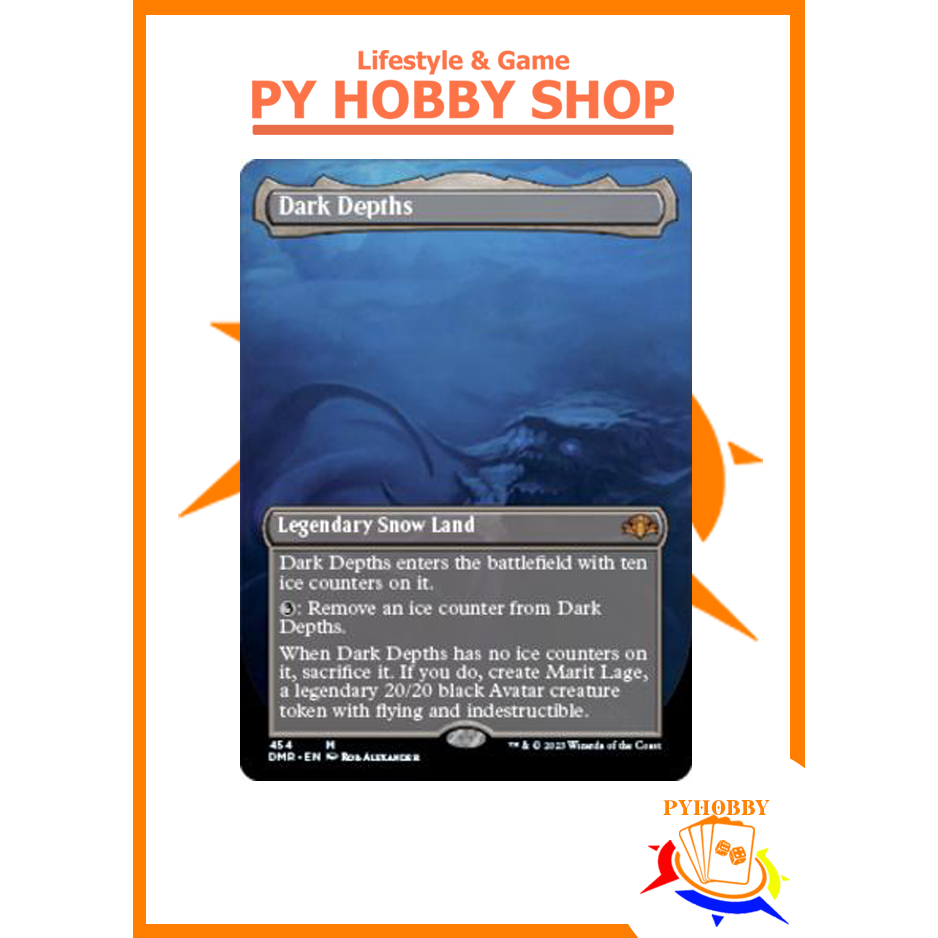 [MTG] Dominaria Remastered Variants: Dark Depths (Borderless) | Shopee ...