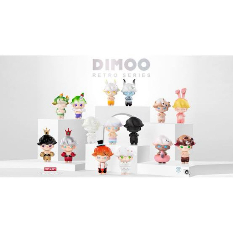 Random Box "Specify" Popmart DIMOO Retro Series Figures | Shopee Malaysia