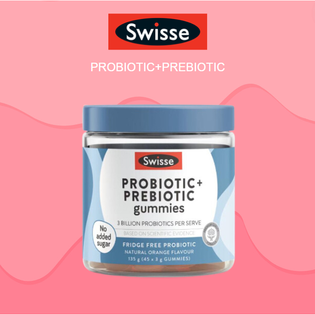 Swisse Probiotic & Prebiotic Gummies Exp.02/2027 | Shopee Malaysia