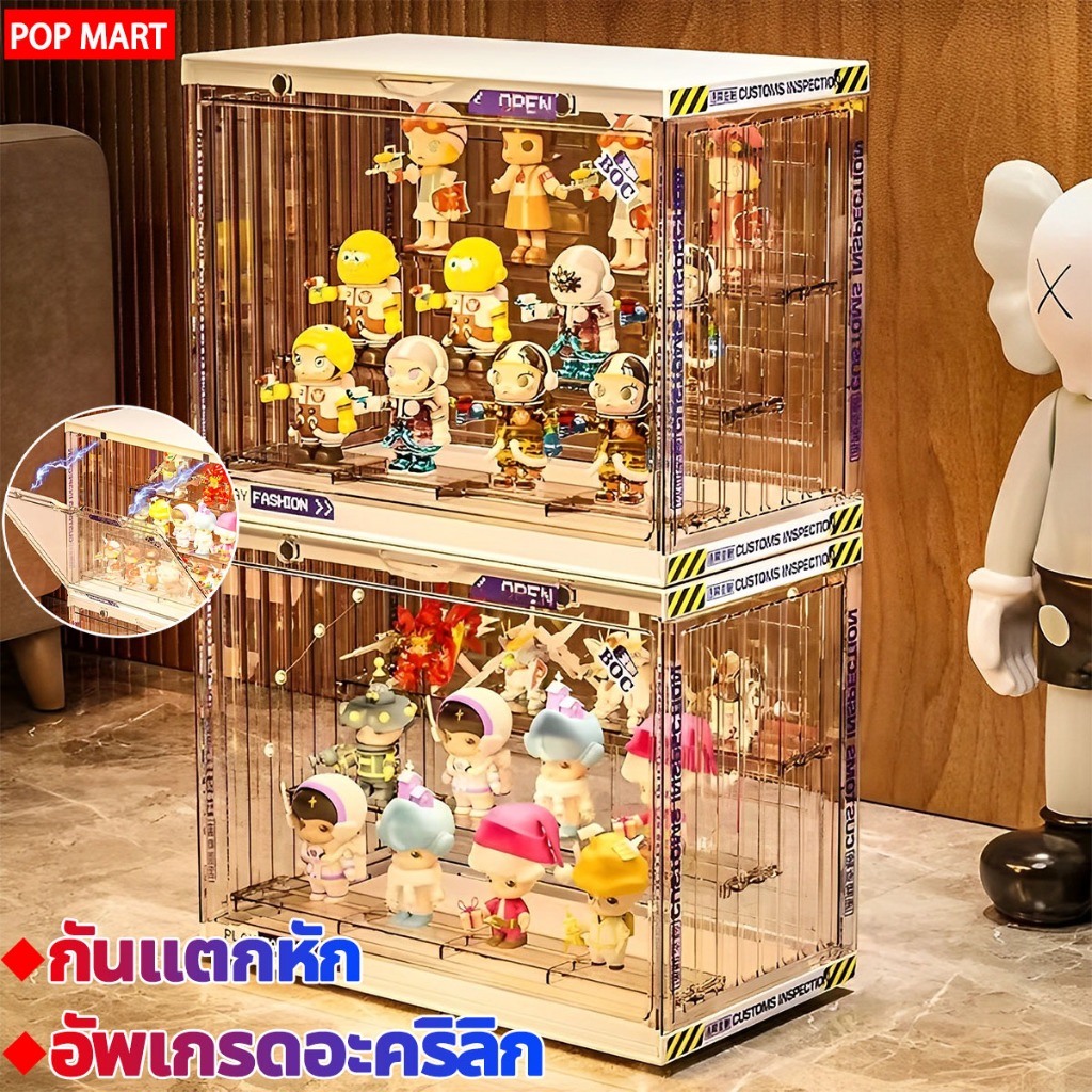 Powerful Production popmart Transparent Cabinet Model Double Magnetic ...