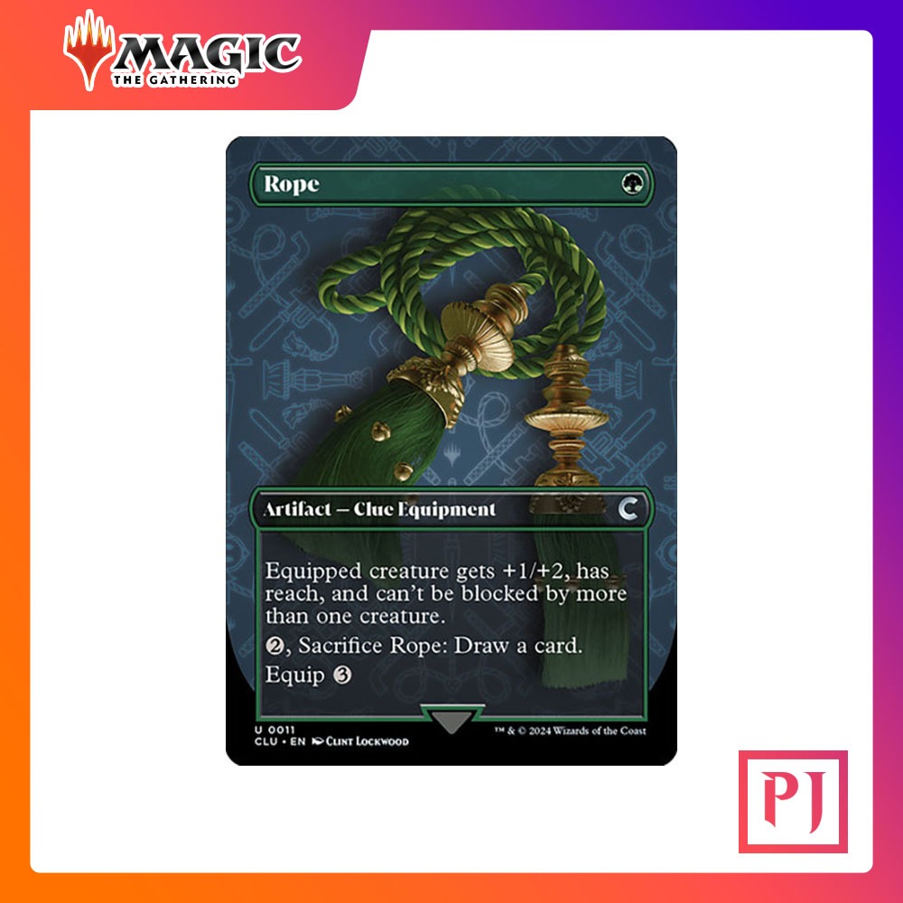 [MTG] Rope (Borderless) [CLU] [GREEN] [UNCOM] [NORMAL] [ENG] (Magic ...