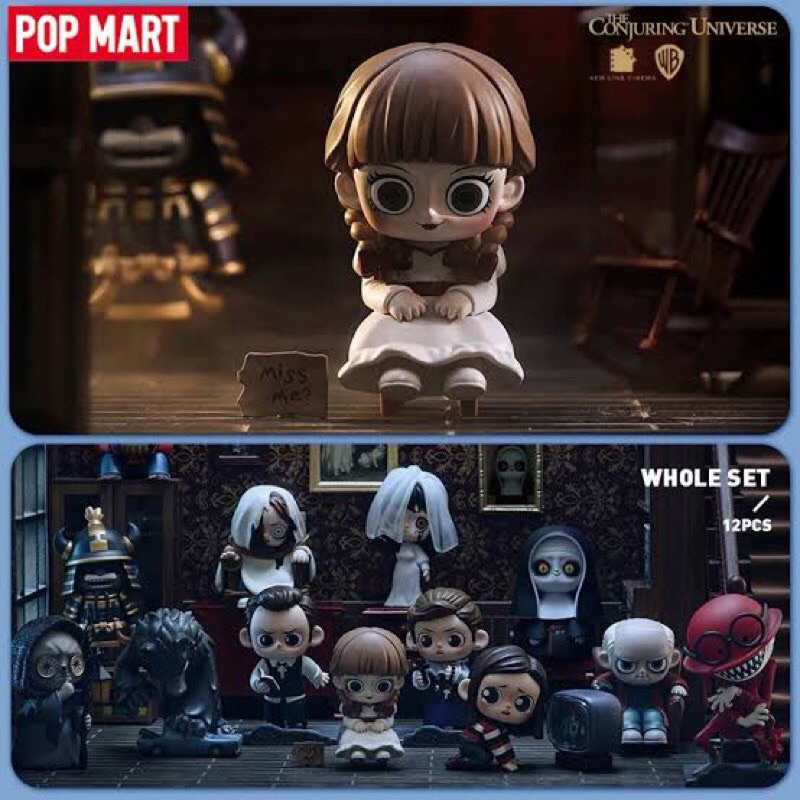 Authentic Copyright POP MART Warner Bros The Conjuring Universe Series ...