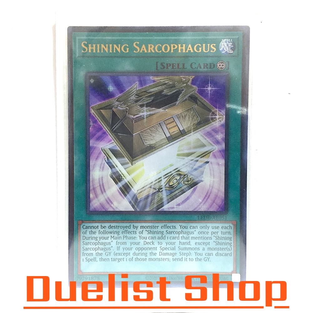 Shining Sarcophagus (UR) Spell [Continus] LEDE-AE051 Yukio Card Set (Yu ...