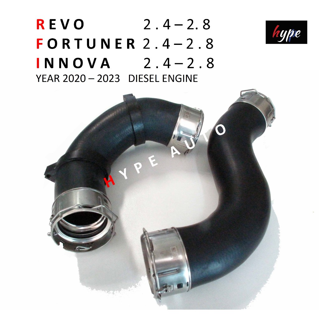 SET Intercooler Pipe For Rego REVO/FORTUNER/INNOVA 2020-2023 (2 Pcs ...