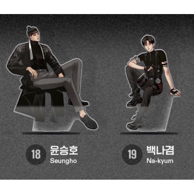 (last stock) Acrylic Standee (lezhin black rabbit) | Shopee Malaysia