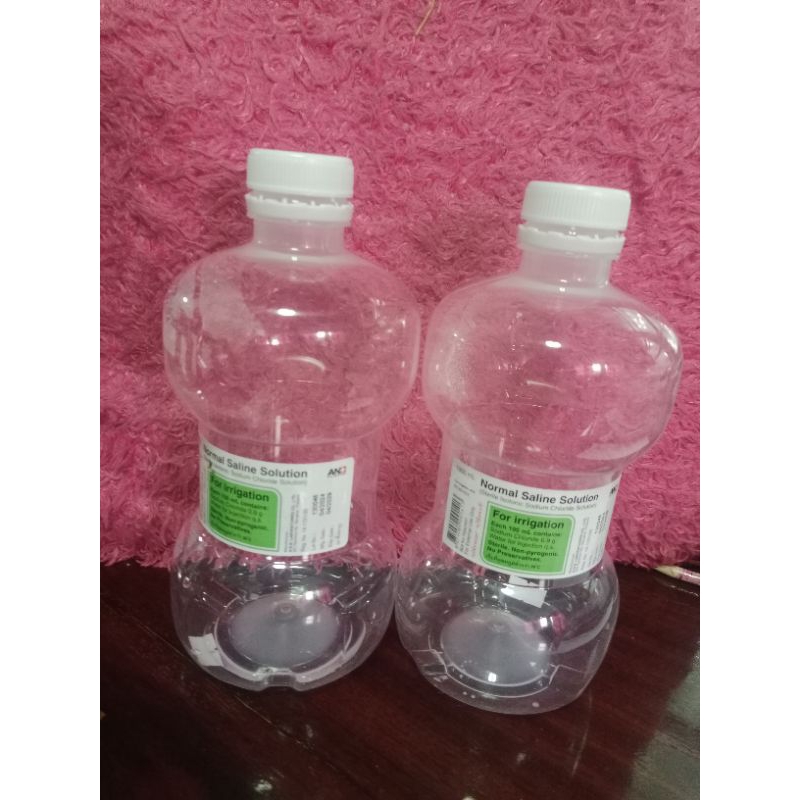 1 Liter Empty Salt Water Bottle Sold As A Set (1 Has 2 Pieces) | Shopee ...