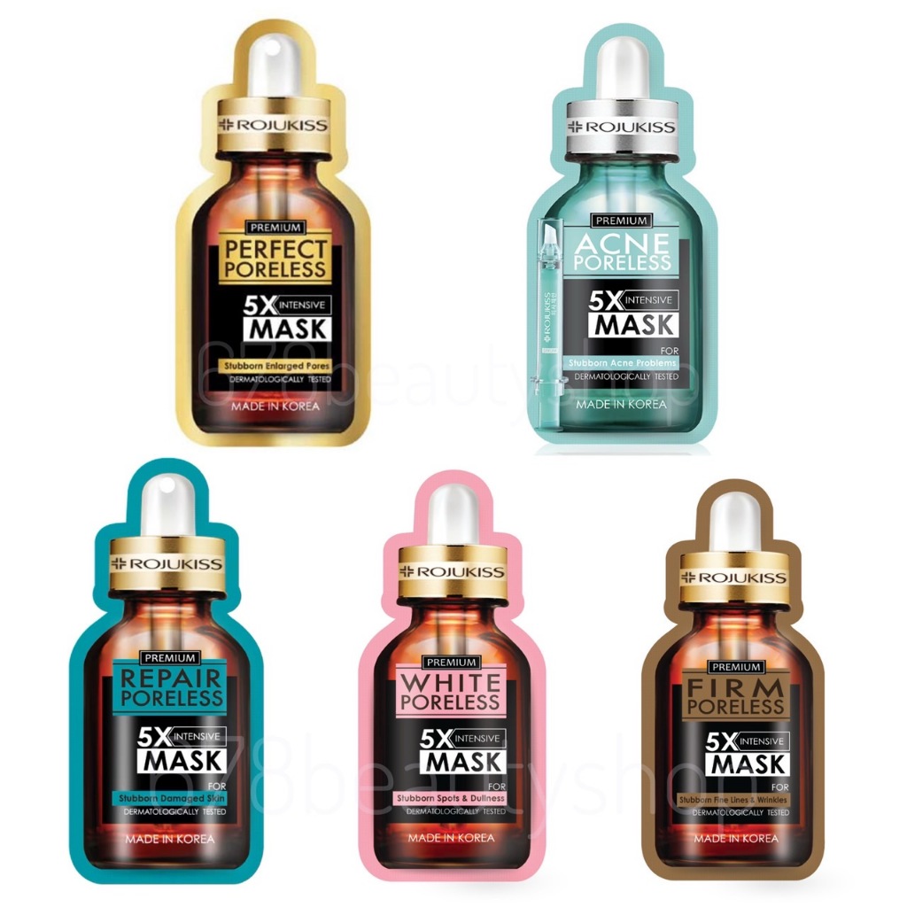 Rojukiss 5X Intensive Mask (1 Sheet) 5 Formulas To Choose From J ...