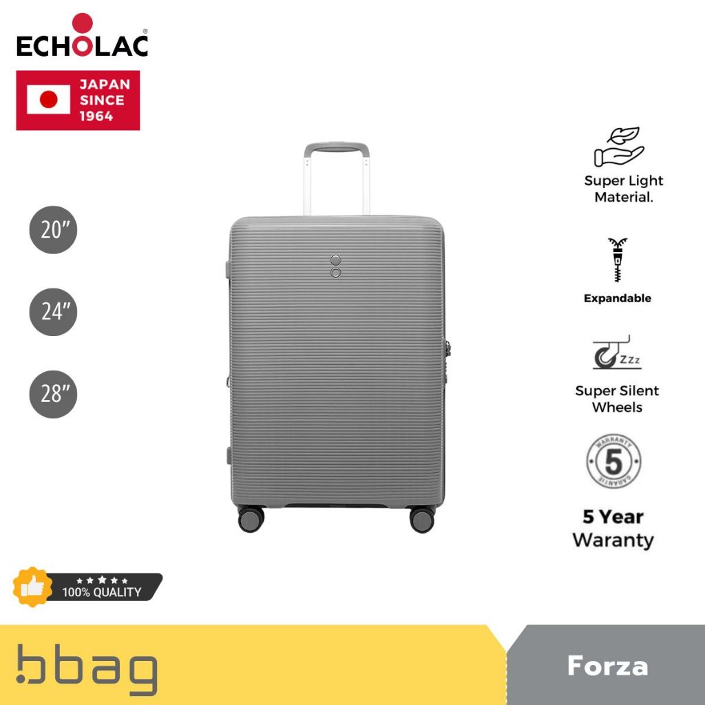Echolac Travel Bag 20/24/28 Inches Forza PW005 PP Model TSA Lock ...
