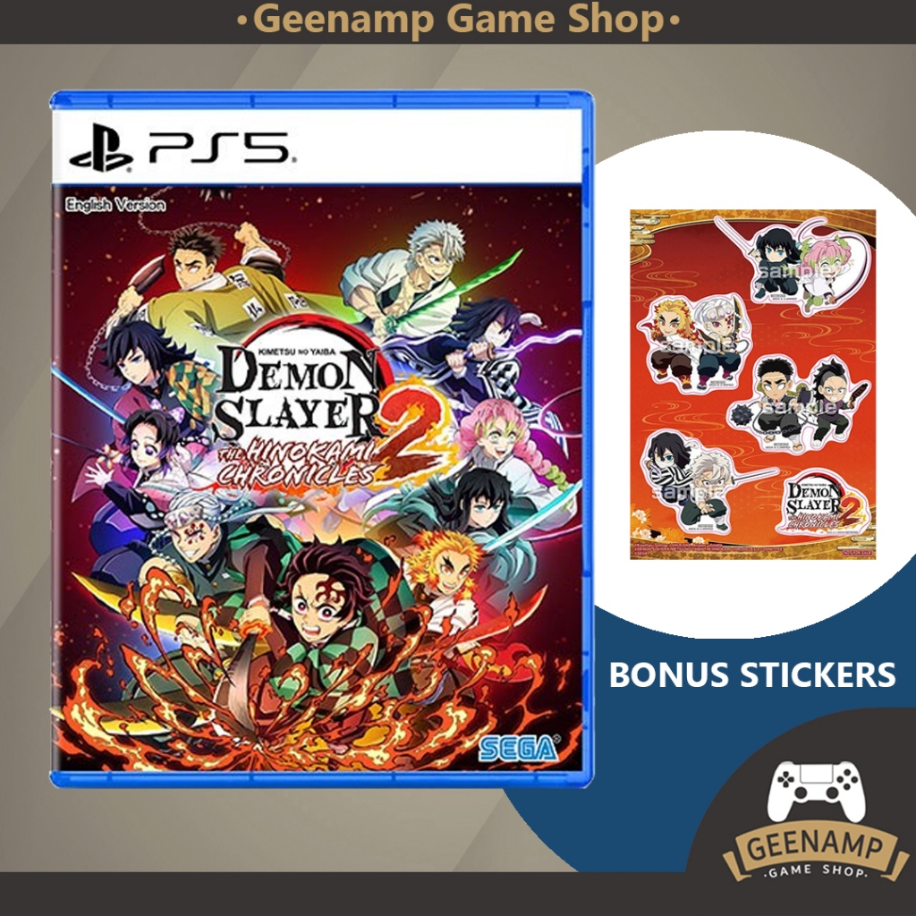 PS5 [New] Demon Slayer-Kimetsu no Yaiba-The Hinokami Chronicles 2 (R3 ...