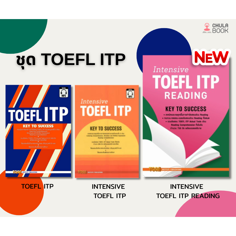 Book Set TOEFL ITP : KEY TO SUCCESS/INTENSIVE READING :KEY (MP3 Format ...