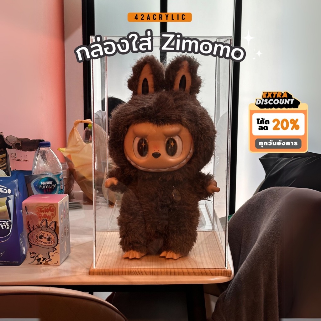 Zimomo Acrylic Box Size 35*35 Height 60 cm Model Labubu | Shopee Malaysia